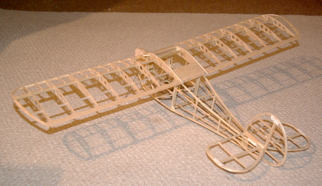 Velie Monocoupe - Rubber Powered Model Airplan